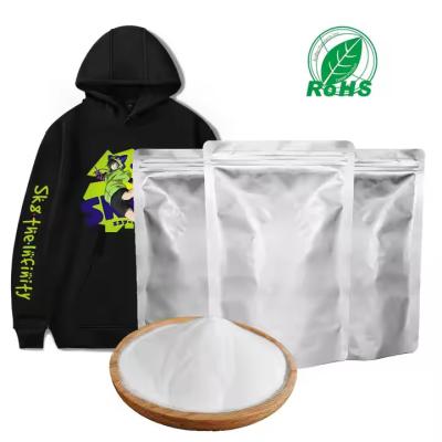 Cina 1 kg 80um bianco/nero TPU DTF polvere di fusione a caldo per il trasferimento di calore in vendita