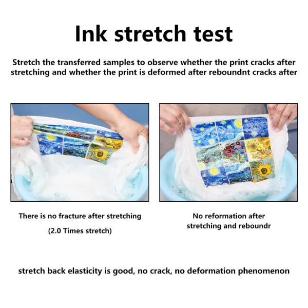 Impresora Dtf de 1000 ml sin boquilla de bloqueo Dtf tinta de pigmento CMYK+W