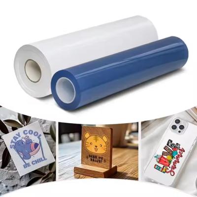 China Transparent Surface Finish UV DTF Ab Film Heat Transfer For Logo Label Sticker for sale