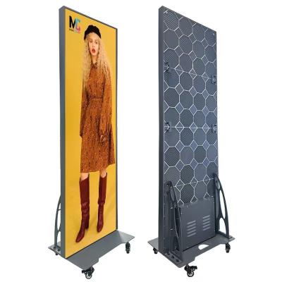 China Waterdicht helder SMD-LED-display Digitaal posterscherm met vernieuwingssnelheid for sale