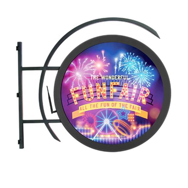 Quality P5.926 Outdoor Double Side Circular LED Display Full Color Front Service Maintenance for sale