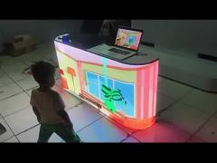 P1.25-P5 Indoor Flexible LED Module , Led Display Module Board With Control System