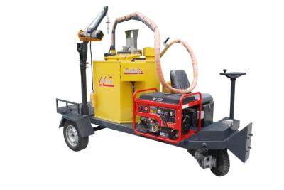 China 260L Asphalt Road Crack Sealing Machine met Italiaanse Riello Diesel Brander Te koop