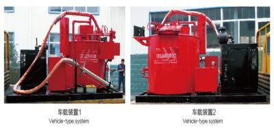 China 400t/h Heet de ketelvolume van Asphalt Road Crack Sealing Equipment 600L Te koop