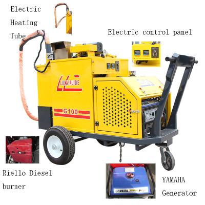 China Pothole Reparatie Asphalt Milling Crack Sealing Machine Te koop