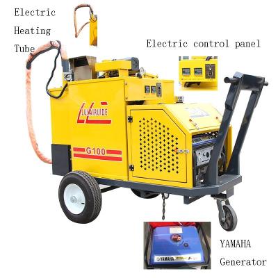 Cina tipo LLRD-G100 della trazione di Asphalt Road Crack Sealing Machine del rimorchio 100L in vendita