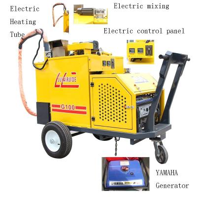 Cina Carro armato di cemento armato automotore di Asphalt Crack Sealing Equipment With 100L in vendita
