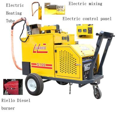 Cina Asphalt Road Crack Sealing Machine con il bollitore caldo della colata 100L in vendita