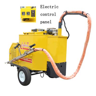 Cina Tipo della trazione di Asphalt Road Crack Sealing Equipment con il carro armato 100L in vendita