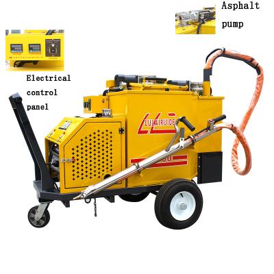 Cina Tipo carro armato della trazione di Asphalt Crack Sealing Machine With 100L in vendita