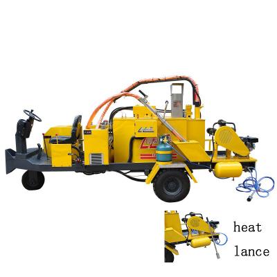 Cina 350L bollitore Asphalt Road Repair Equipment 25hp automotore in vendita