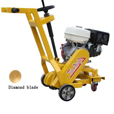 Cina Spinta Asphalt Concrete Pavement Grooving Machine 9.6kw della mano in vendita