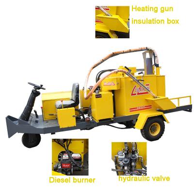 Cina Pavimentazione Asphalt Road Crack Sealing Machine concreto con capacità 500L in vendita