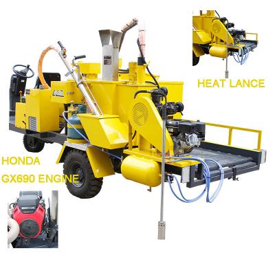 Cina macchina automotrice di sigillamento della crepa della strada 350L con Asphalt Melter in vendita