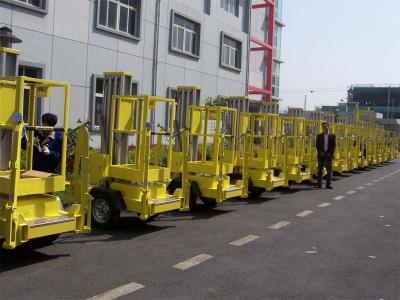 Cina Ascensore dell'uomo montato rimorchio verticale, singolo ascensore dell'asta del rimorchio dell'albero per pulizia di finestra in vendita
