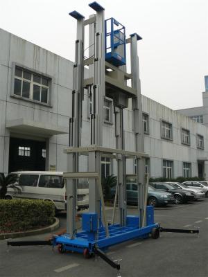 中国 信頼できる青い油圧空気の仕事プラットホーム ビジネス装飾のための22のMの高さ 販売のため