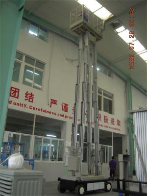 Cina 400 chilogrammi del carico dell'ascensore della scala 8m di ascensore elettrico idraulico di alluminio della piattaforma in vendita