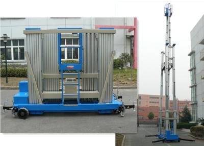 Cina Piattaforma di lavoro d'elevamento mobile affidabile ascensore idraulico dell'asta della lega di alluminio di 20 m. in vendita