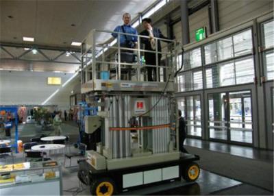 Cina Il personale verticale solleva per il soffitto, piattaforma di lavoro automotrice dell'albero i 10m quattro in vendita