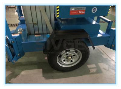 China 200kg Rated Load Hydraulic Elevating Platform 10 Meter Trailer Mounted Lift for sale