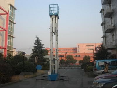 Cina Il multi personale della lega di alluminio dell'ascensore 14M dell'uomo dell'albero uno solleva il carico della piattaforma 200kg in vendita