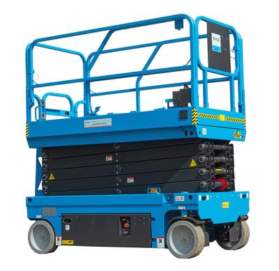 China Scissor Lift 16 Meter Mobile Elevating Work Platform Allow 2 People Work Together for sale
