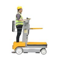 China Electric Aerial Order Picker with 5m Working Height for effective warehouse using for sale