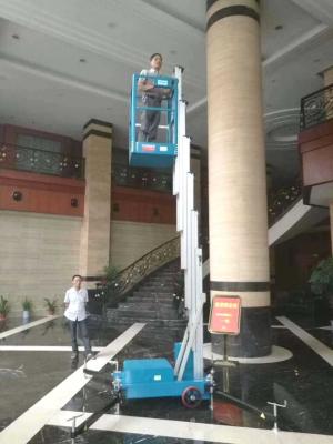 Cina Piattaforma di lavoro aerea di sollevamento di mastello verticale di mastello di sollevamento di manlift in vendita
