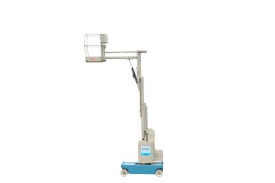 China 8m Platform Height 360 Degree Free Rotation Self Propelled Mast Boom Lift for sale