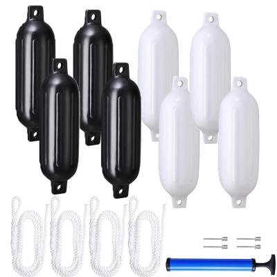 Cina Boat Bumpers 8x27 Boat Fender Twin Eye 4-Pack in vendita