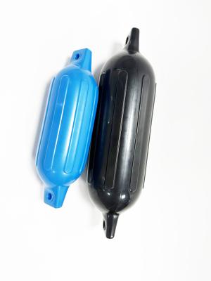 Cina Made Storm Gard Double-Eye Boat Fender for 25' to 35' Long Boats - Black Vinyl in vendita