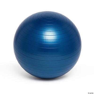 China Smooth Solid Color Yoga Ball Bouncyband Balance Ball 55cm for sale