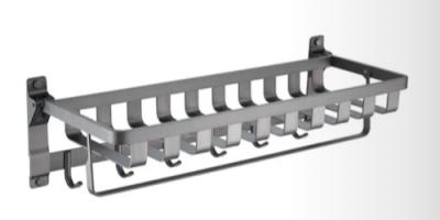 China Aluminum Towel Rack – Wall Mounted Bathroom Towel Holder, OLE 5501 for sale