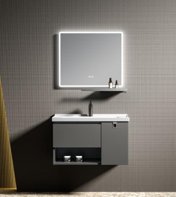 China Smart Bathroom Vanity with LED Anti-Fog Mirror & Medicine Cabinet, BF3303-80 for sale