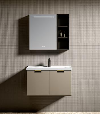 China Smart Bathroom Vanity with LED Anti-Fog Mirror & Medicine Cabinet, BF3306-80 for sale