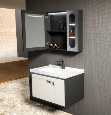 China Smart Bathroom Vanity with LED Motion Sensor Anti-Fog Mirror & Medicine Cabinet, BF3307-80 for sale