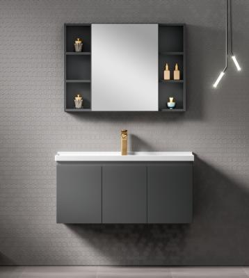 China Bathroom Vanity Cabinet with Mirror & Medicine Cabinet – Residential & Hotel Use, BF3314-100 for sale