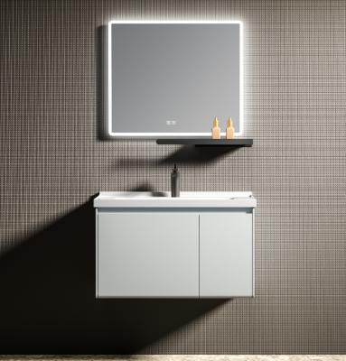 China Smart Bathroom Vanity with LED Anti-Fog Mirror & Medicine Cabinet, KF2014-80 for sale
