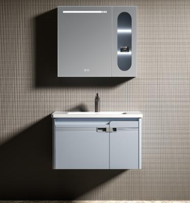 China Smart Bathroom Vanity with LED Anti-Fog Mirror & Medicine Cabinet, KF-2019 for sale