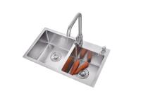 Quality Double-Bowl Kitchen Sink – Stainless Steel Deep Basin with Modern Design, for sale