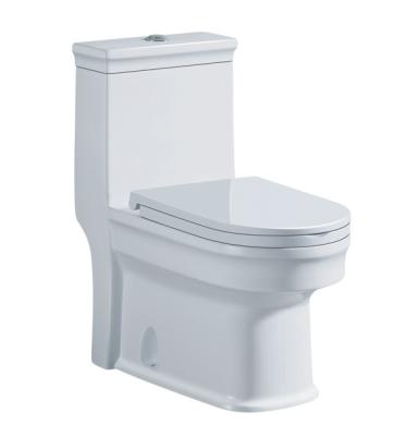 China Wash Down One-Piece Toilet – Standard Gravity Flush, Siphon-less Floor-Mounted Bathroom Toilet - A2144 for sale