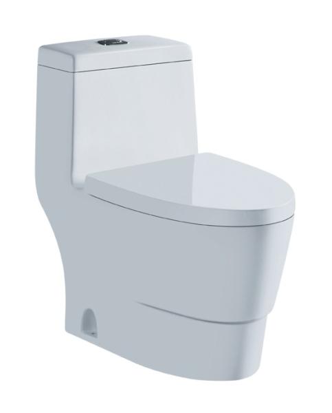 Quality Wash Down One-Piece Toilet – Standard Gravity Flush, Siphon-less Floor-Mounted Bathroom Toilet - A2161 for sale