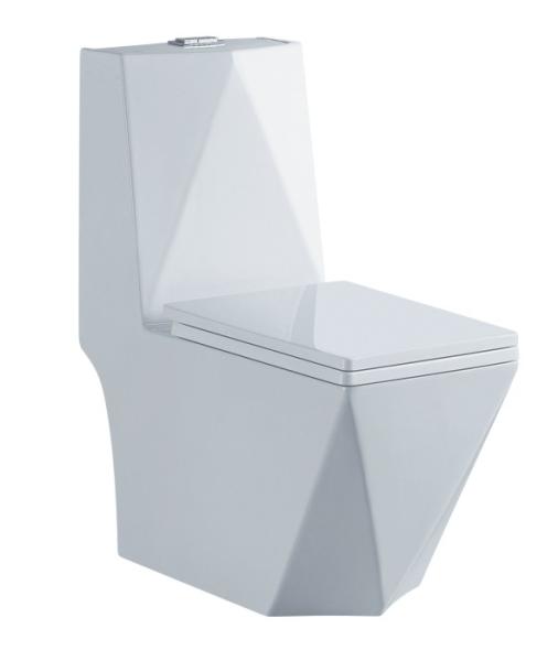 Quality Wash Down One-Piece Toilet – Standard Gravity Flush, Siphon-less Floor-Mounted Bathroom Toilet - A5155 for sale