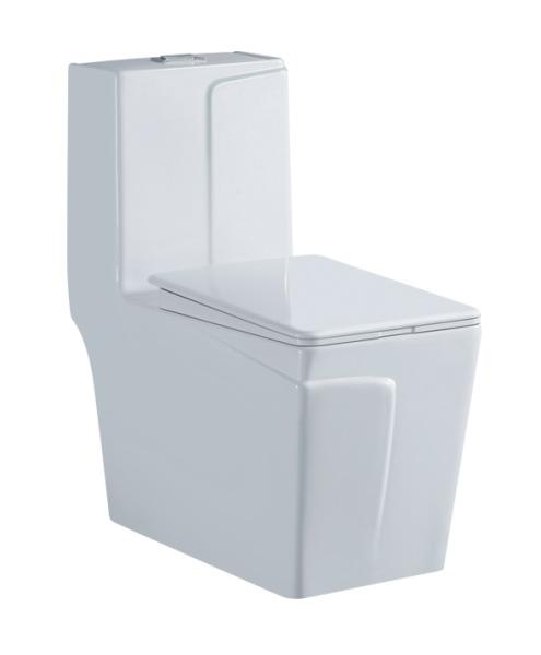 Quality Wash Down One-Piece Toilet – Standard Gravity Flush, Siphon-less Floor-Mounted Bathroom Toilet - A5156 for sale