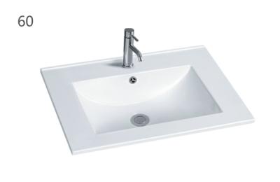China Mocee Cabinet Basin YM3C – Modern Ceramic Countertop Bathroom Sink (60