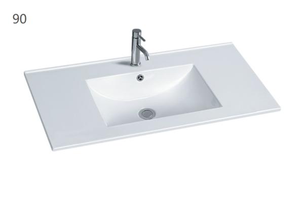 Quality Mocee Cabinet Basin YM3C – Modern Ceramic Countertop Bathroom Sink (60"–120" for sale