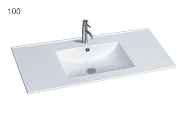 Quality Mocee Cabinet Basin YM3C – Modern Ceramic Countertop Bathroom Sink (60"–120" for sale