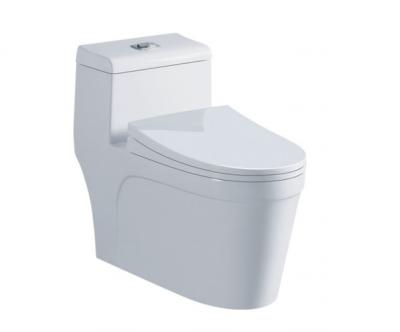 China Eddy One-Piece Toilet – Powerful Vortex Flush Floor-Mounted Ceramic Toilet - A2154 for sale