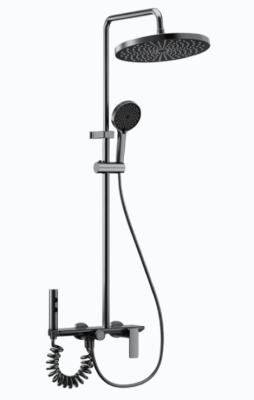 China Aluminum Shower Set Model 3030 – Lead-Free Rainfall Shower System with Air Injection Technology for sale