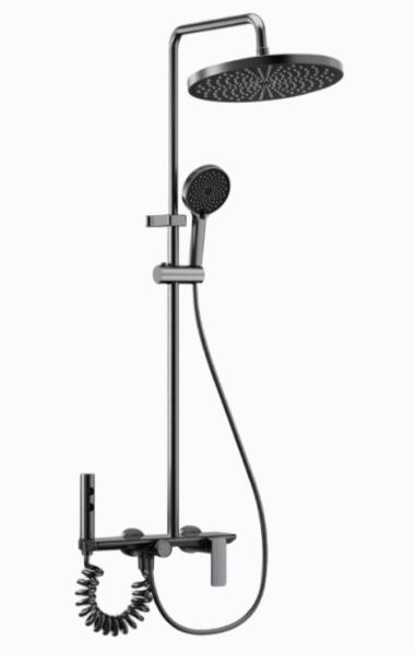 Quality Aluminum Shower Set Model 3030 – Lead-Free Rainfall Shower System with Air Injection Technology for sale